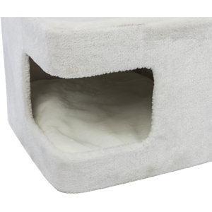 TRIXIE Ava XXL 33.9-in Cat Tree, Thick Scratching Post, Cat Condo, Cozy Platform with Cushion ...